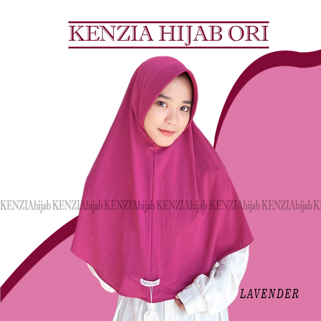 Jual Bergo Kenzia Hijab Instan Size L /Bergo Raisa Size L Jersey Premium | Shopee Indonesia