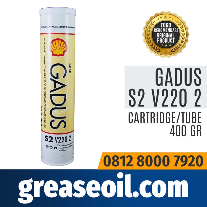 Jual SHELL GADUS S2 V220 2 (400G) GREASE | Shopee Indonesia