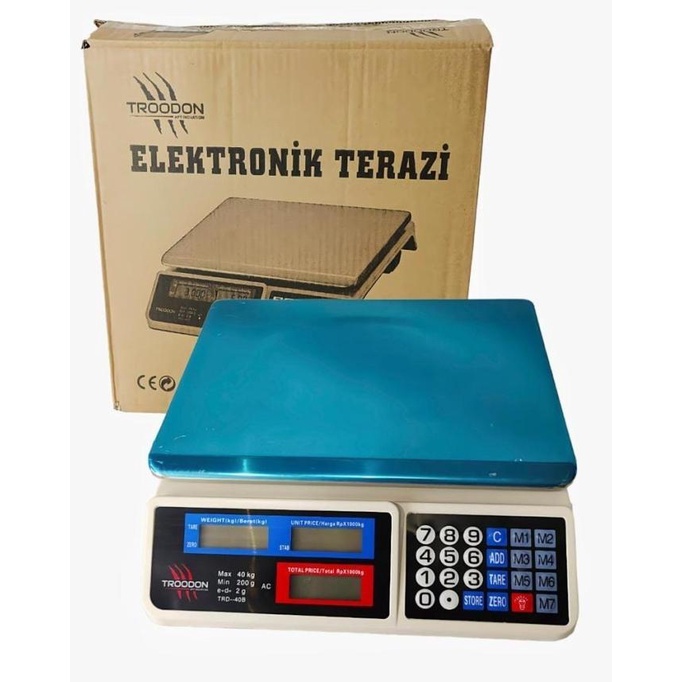 Jual Timbangan Sayur Dan Buah Digital Scale Double Computing Troodon ...
