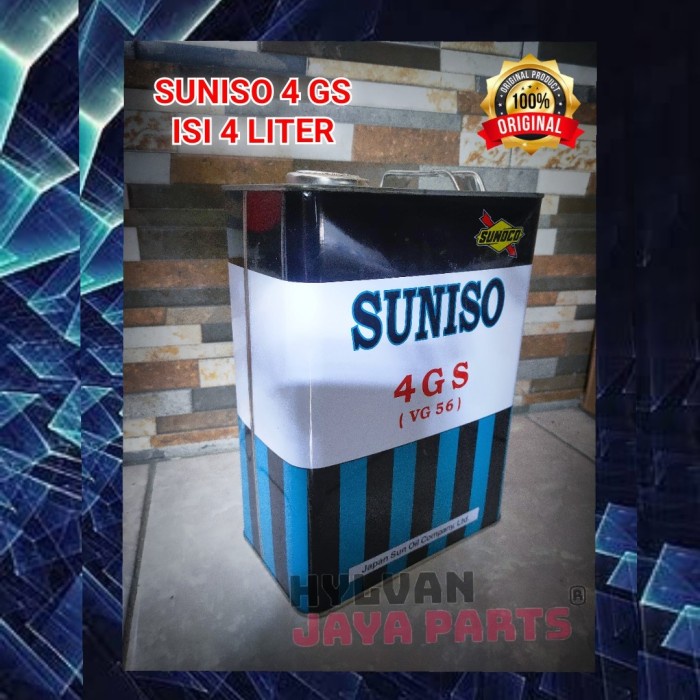 Jual Oli Kompresor Suniso 4 Gs 4 Liter Original | Shopee Indonesia
