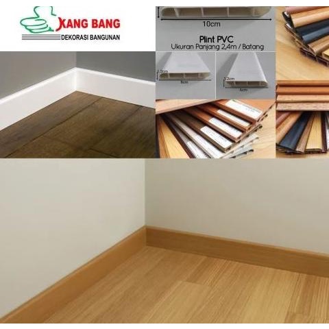 Jual PLIN LANTAI PVC, LIS LANTAI PVC, LIS TEMBOK PVC / Lis Parket ...