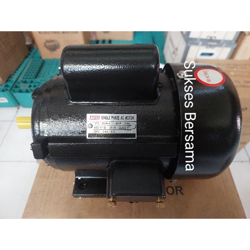 Jual Dinamo / Elektro Motor Bartex 1/4 HP 1Phase 1400RPM 2800RPM | Shopee Indonesia