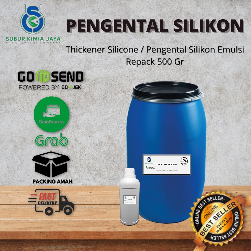 Jual Thickener / Thickening / Pengental Silicone/ Pengental semir Ban ...