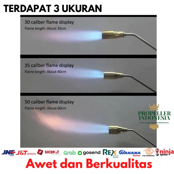 Jual Alat Bakaran Heating Torch Gas Lpg Kepala Las Api + Selang Gas ...