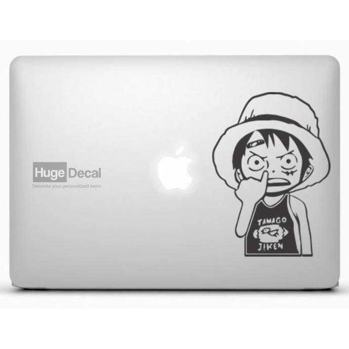 Jual Berkah Decal Sticker Macbook / Laptop - One Piece Little Luffy ...