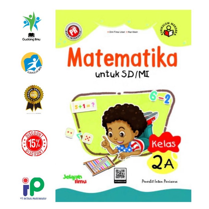 Jual Buku Pr/Lks Matematika Kurmer SD/MI Kelas 2 Semester 1 Intan pariwara Tahun 2023 | Shopee ...