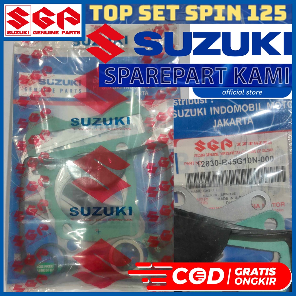 Jual TOPSET TOP SET PACKING PAKING SUZUKI SPIN 125 SKYDRIVE SKYWAVE HAYATE SGP | Shopee Indonesia