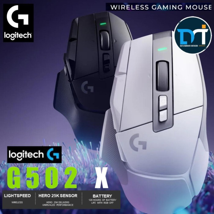 Jual Logitech G502 X LightSpeed Wireless Gaming Mouse I G502X | Shopee ...