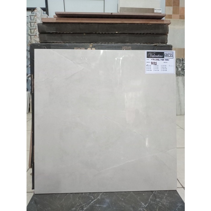 Jual Granit Valentino Gress BULGARI Grey 100x100 cm | Shopee Indonesia