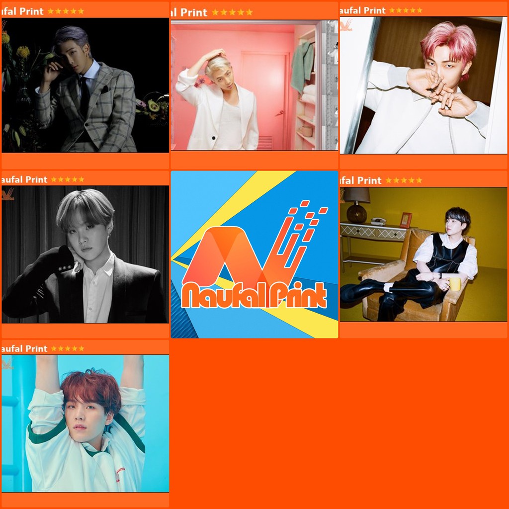 Jual Sticker | Poster A3 & A4 | bts | kpop | jung kook | jimin | suga | jin | jhope | tae hyung ...