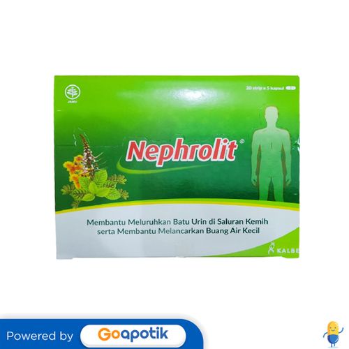 Jual NEPHROLIT BOX 100 KAPSUL | Shopee Indonesia