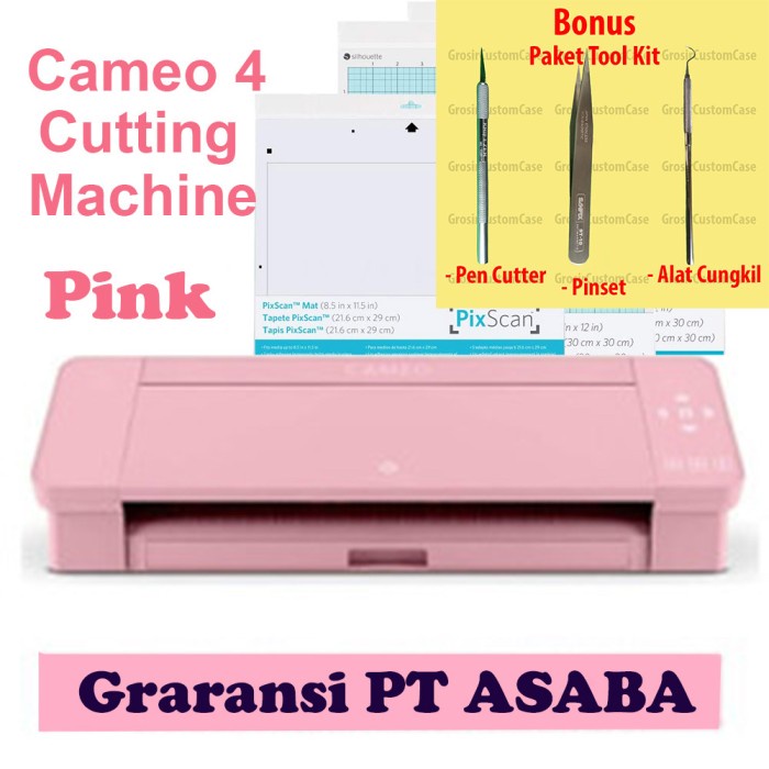 Jual Terlaris Cutting Sticker Silhouette Cameo 4 Potong Gambar Print ...