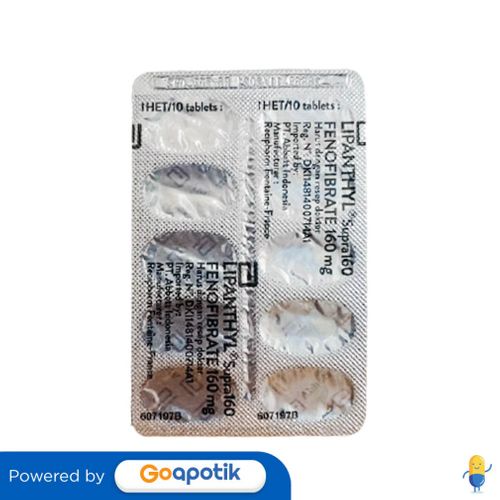 Jual LIPANTHYL SUPRA 160 MG STRIP 10 TABLET | Shopee Indonesia