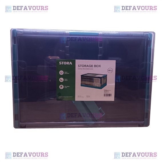 Jual Kotak Penyimpanan Lipat Stora Storage Box 45L Tempat Penyimpanan ...