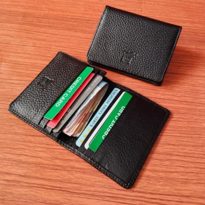 Jual Dompet Kartu/Card Holder Kulit Braun Buffel Import | Shopee Indonesia