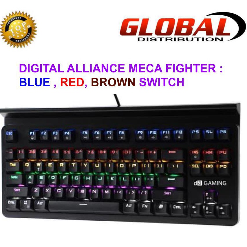 Jual Model Terkini.. Keyboard Digital Alliance Meca Fighter / Keyboard ...