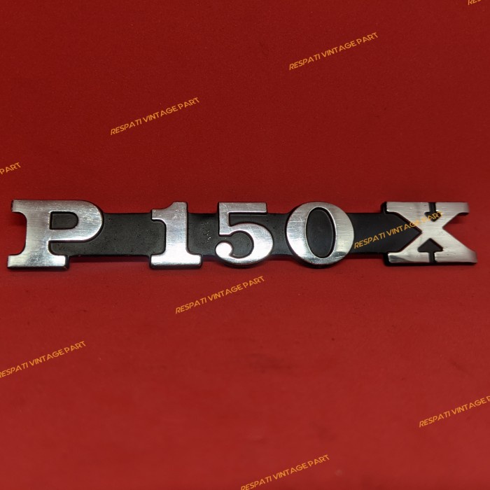 Jual logo emblem Vespa px p150x 150 x merk ricambi original alumunium ...
