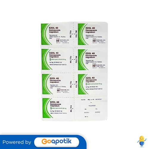 Jual EZOL 40 MG STRIP 7 TABLET | Shopee Indonesia