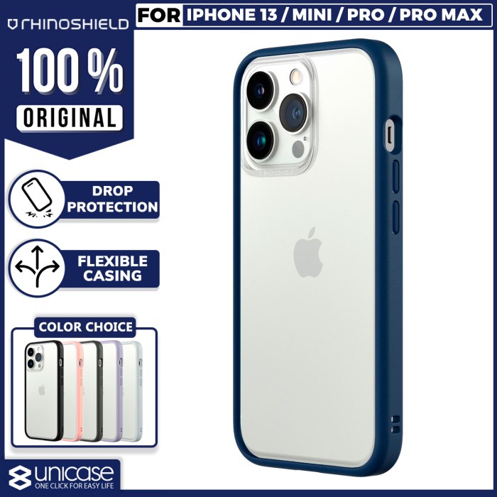 Jual Case iPhone 13 Pro Max 13 Mini Rhinoshield MOD NX Bumper Hybrid ...