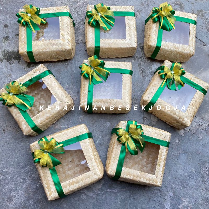 Jual BESEK NATURAL MIKA PITA MURAH | besek bambu besek kotak besek ...