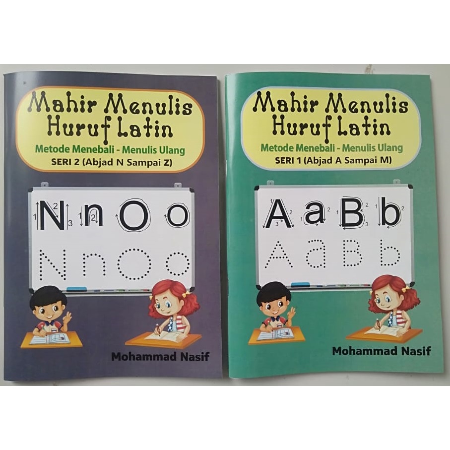 Jual Buku baru Latihan / Belajar / Mahir Menulis Huruf Latin kertas 80 ...