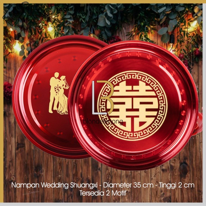 Jual Bestseller Nampan Wadah Tray Baki Sangjit Lamaran Mahar Nikah ...