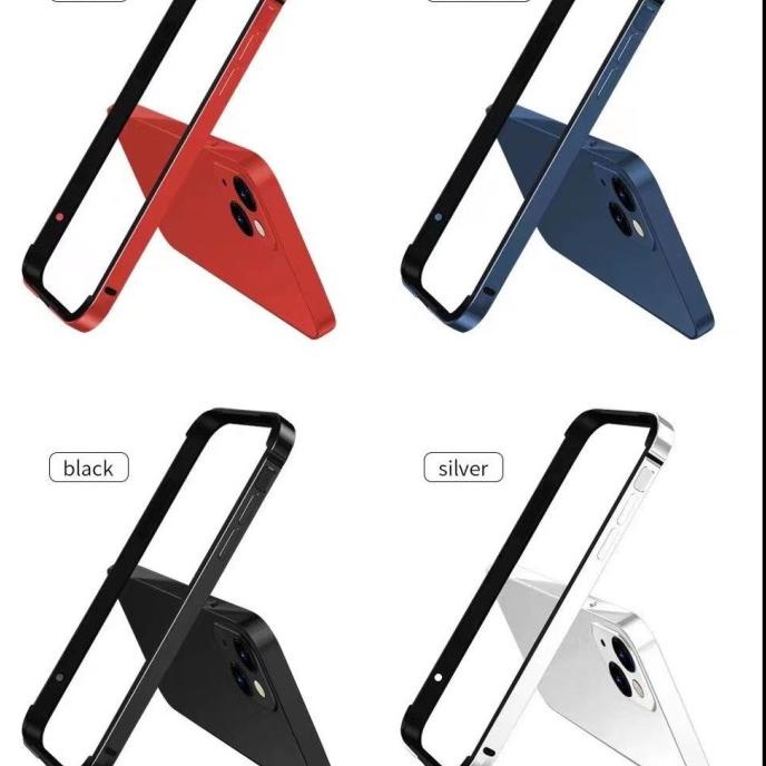 Jual Iphone 13 / Pro / Pro Max Aluminium Metel Frame Bazel Bumper Case ...