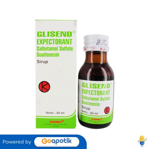 Jual GLISEND EXPECTORANT SYRUP 60 ML | Shopee Indonesia
