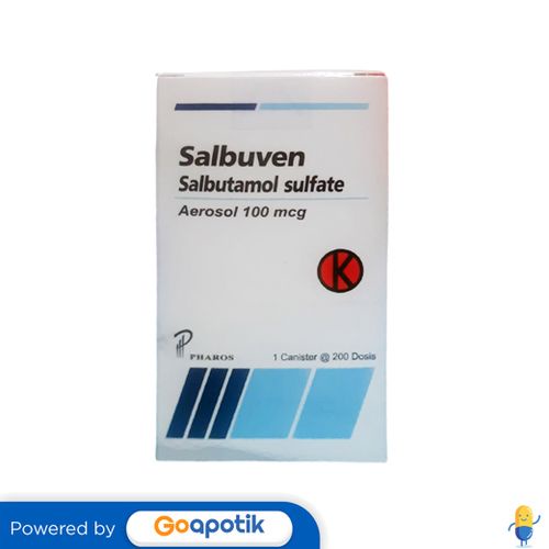 Jual SALBUVEN AEROSOL 100 MCG/DOSIS CANISTER 200 DOSIS | Shopee Indonesia
