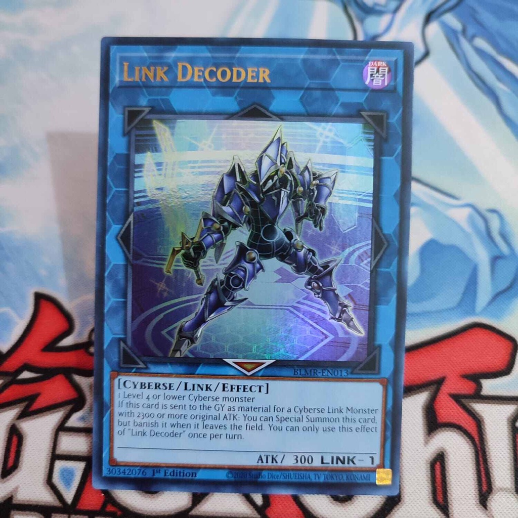 Jual yugioh Link Decoder BLMR ultra rare original | Shopee Indonesia