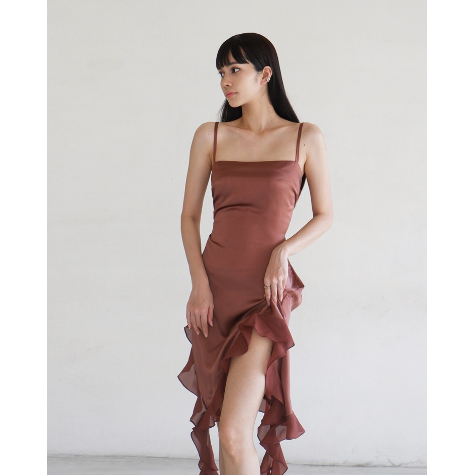 Jual LILY DRESS | MINI SATIN PARTY DRESS (LAST BATCH) | Shopee Indonesia