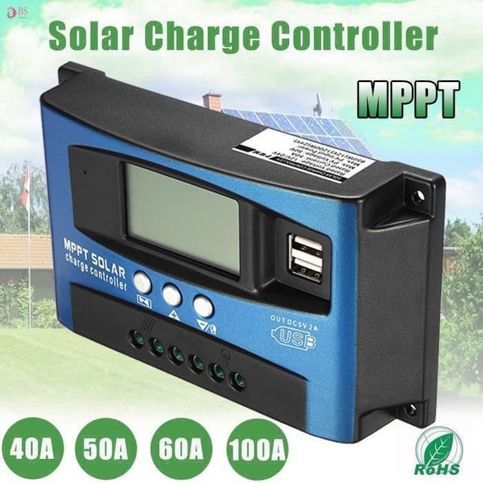 Jual SOLAR CHARGE CONTROLLER MPPT 100A 12V 24V | Shopee Indonesia