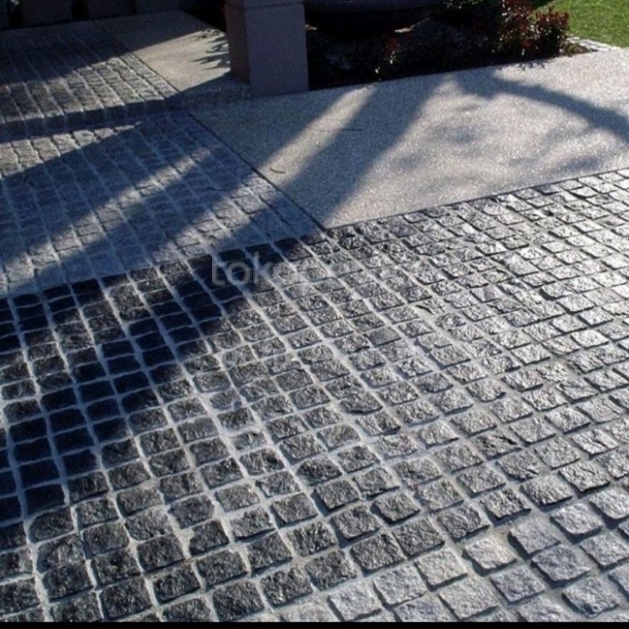 Jual Batu andesit coble RTA 10x10 presisi harga pabrik | Shopee Indonesia