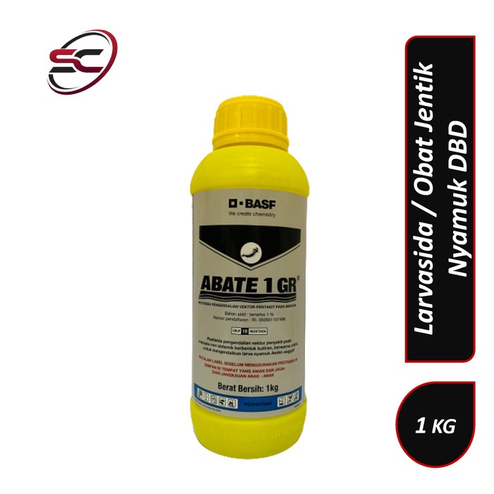 Jual Obat Jentik Nyamuk Abate 1 Gr @ 1 Kg ( Larvasida Dbd) | Shopee ...