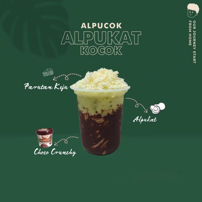 Jual (PROMO) Alpukat Kocok Choco Crunchy + Keju | Shopee Indonesia