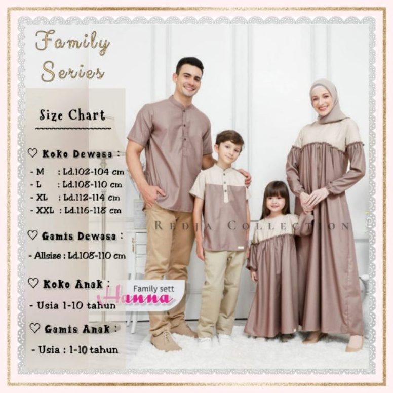 Jual Model Baru.. Baju Keluarga Hulya Set/Couple Family Hulya/Seragam ...