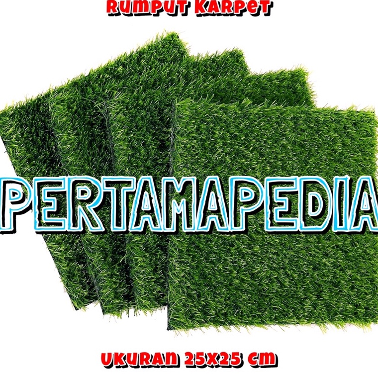 Jual ORIGINAL% Rumput Karpet 25 X 25 Cm/ Rumput Futsal/ Rumput Hiasan ...