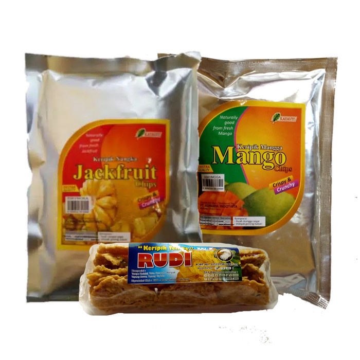 Jual Paket Hemat 2 Keripik Buah Kayavit Dan 1 Keripik Tempe | Shopee ...