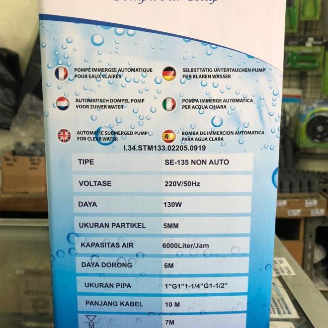 Jual Pompa Celup Sirkulasi Kolam Ikan 24 Jam | Shopee Indonesia