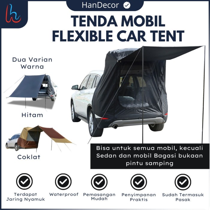 Jual Tenda Mobil Waterproof Car Cabin Tailgate Tent Tenda Mobil Camping ...