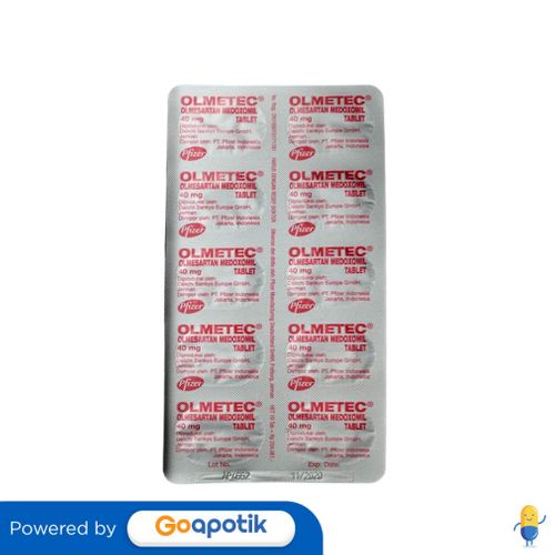 Jual OLMETEC 40 MG STRIP 10 TABLET | Shopee Indonesia
