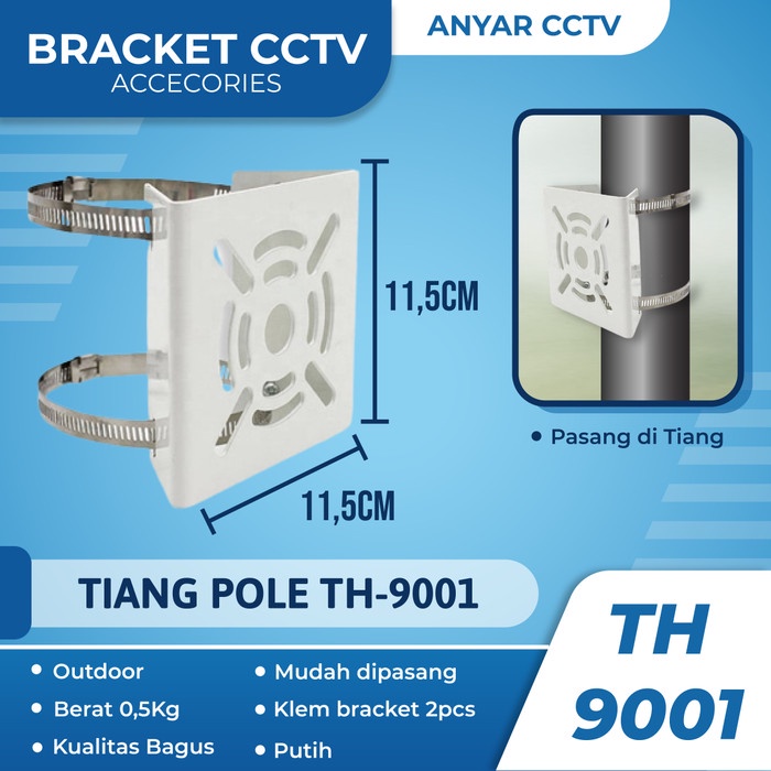 Jual Terlaris Bracket Tiang Cctv Outdoor Bracket Cctv Tiang Besi ...