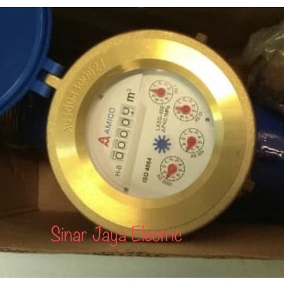 Jual Water Meter / Meteran Air / Flow Meter Uk 1 Merk Amico + Tera Bmg ...