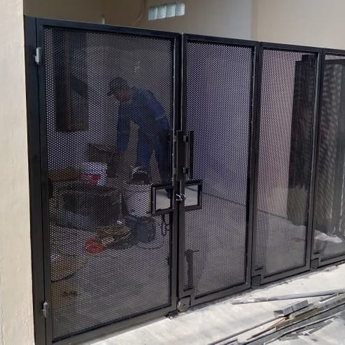 Jual FLASH SALE!!! PAGAR DORONG INDUSTRIAL MODEL REL LENGKUNG PRAKTIS ...