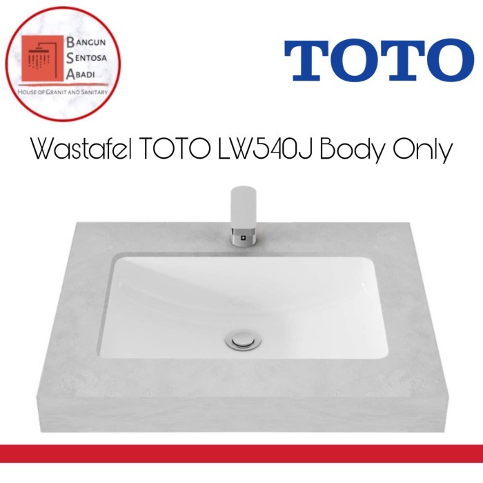 Jual WASTAFEL TOTO LW540J ORIGINAL BODY ONLY / WASHTAFEL TANAM TOTO PUTIH ram03 | Shopee Indonesia