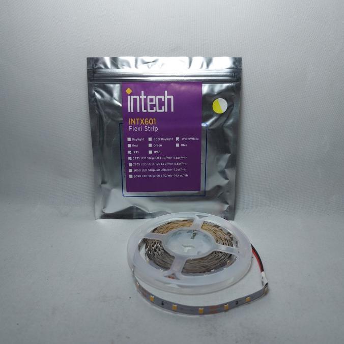 Jual {{{{}}] lampu strep led Intech IP33 2835 led strip 60 led / meter ...