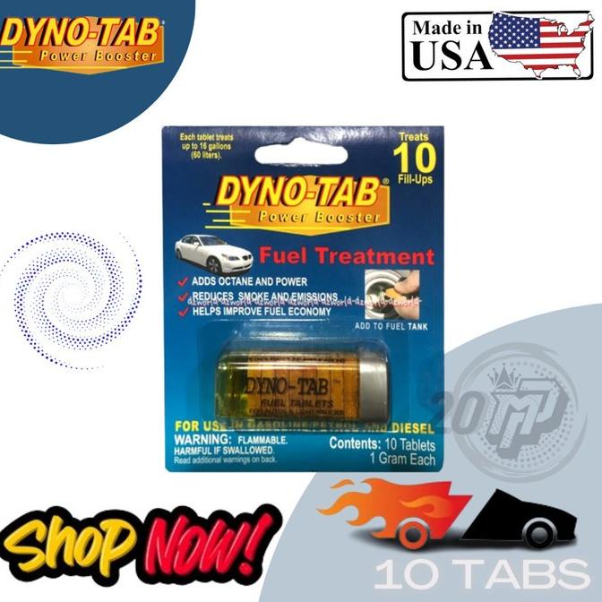 Jual cusss order] Dyno Tab Power Booster Fuel Treatment BOOSTER 10 TAB ...