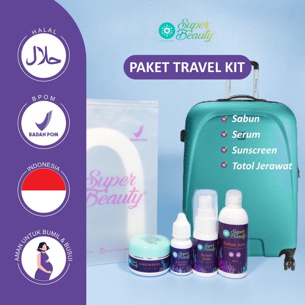 Jual PAKET ANTI ACNE KIT SuperBeauty - By SuperSkin - Skincare Bebas ...