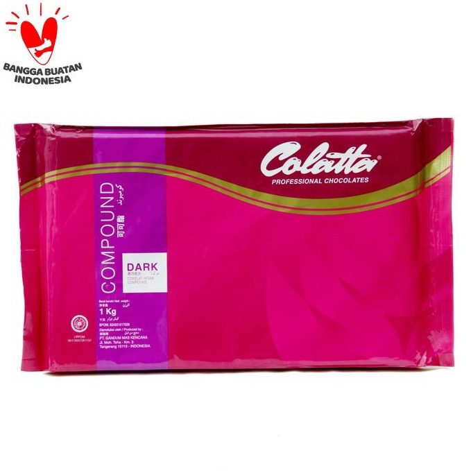 Jual Produk Premium.. Cokelat Batang - Colatta Dark Chocolate Compound ...
