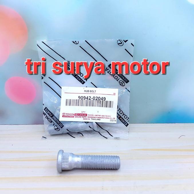 Jual BAUT RODA BELAKANG HUB BOLT INNOVA HILUX FORTUNER ASLI 1PC ...